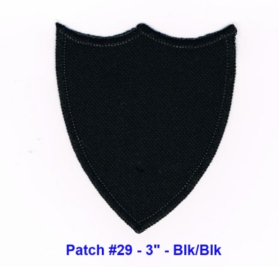 Blank Patch - Priced By Set (5 pcs) Military Patch #29